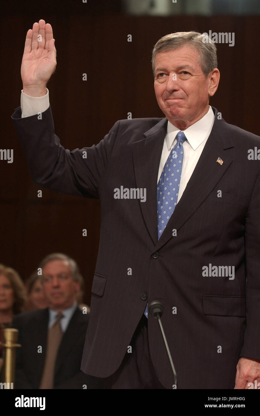 Washington, D.C. - April 13, 2004 -- Attorney General John Ashcroft is ...