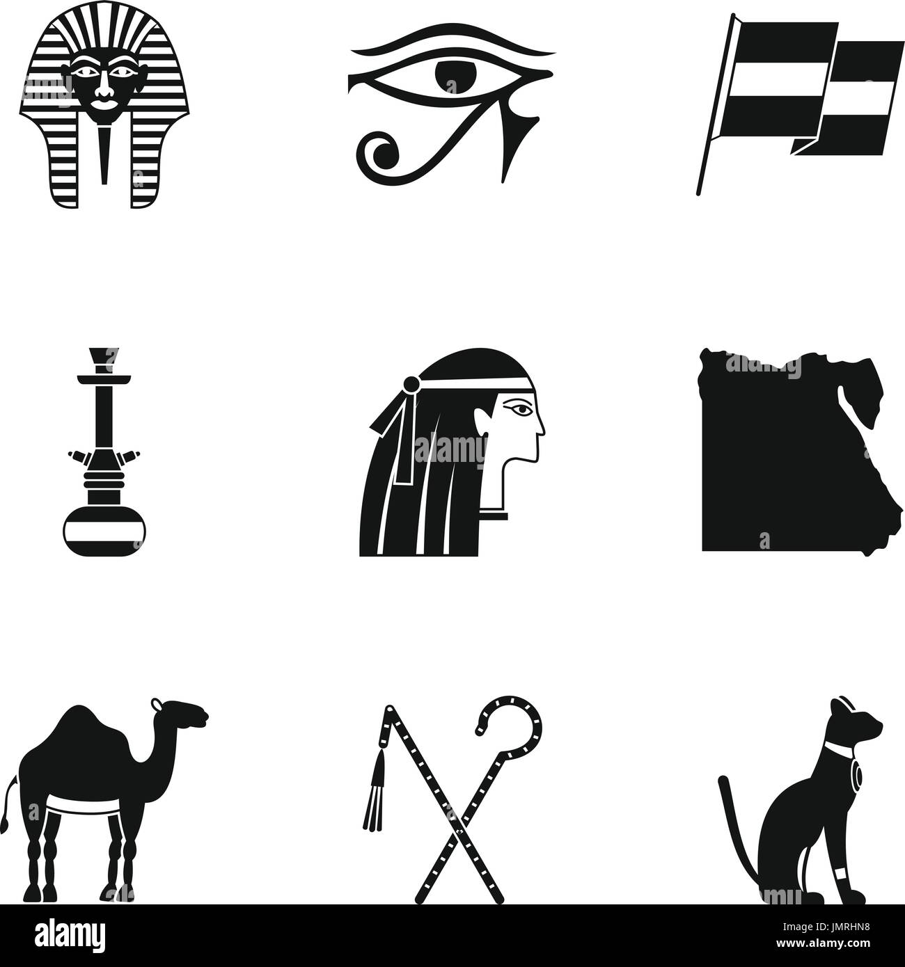 Tomb of tutankhamun map Cut Out Stock Images & Pictures - Alamy