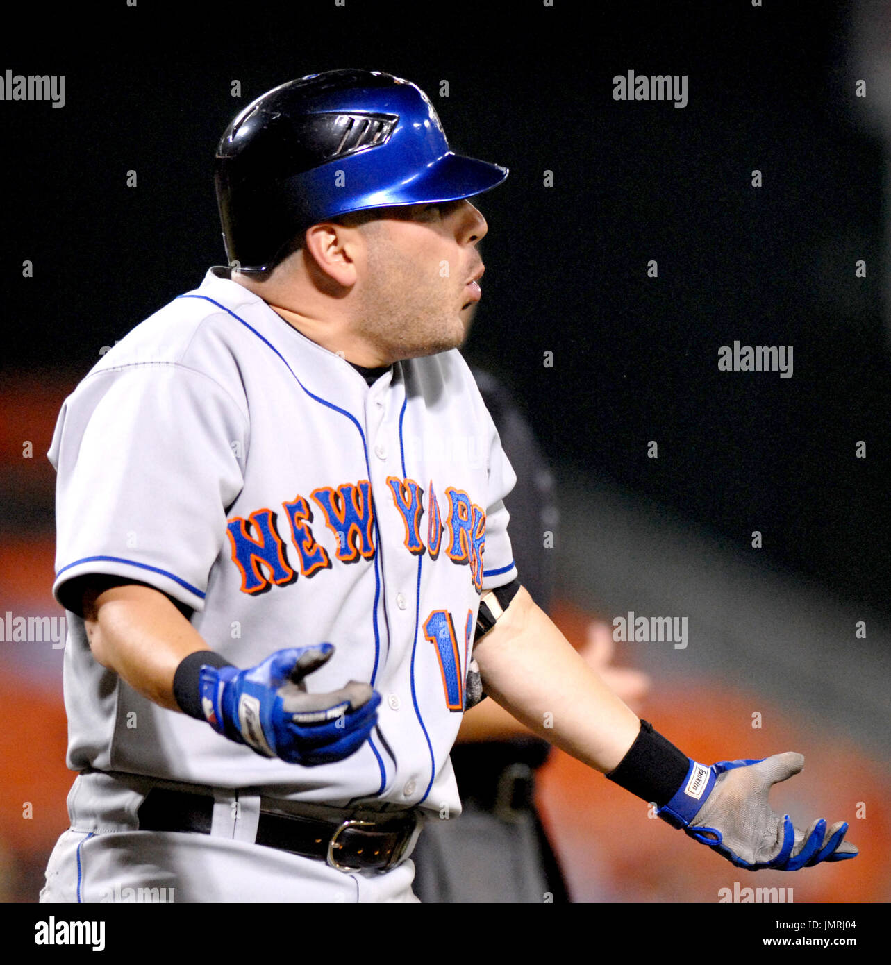 Washington, D.C. - September 19, 2007 -- New York Mets catcher Paul ... Washington, D.C. - September 19, 2007 -- New York Mets catcher Paul ...