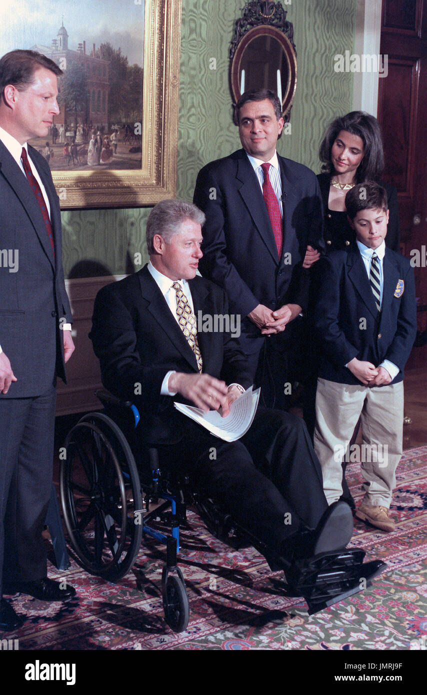 Washington, D.C. - March 19, 1997 - United States President Bill ...