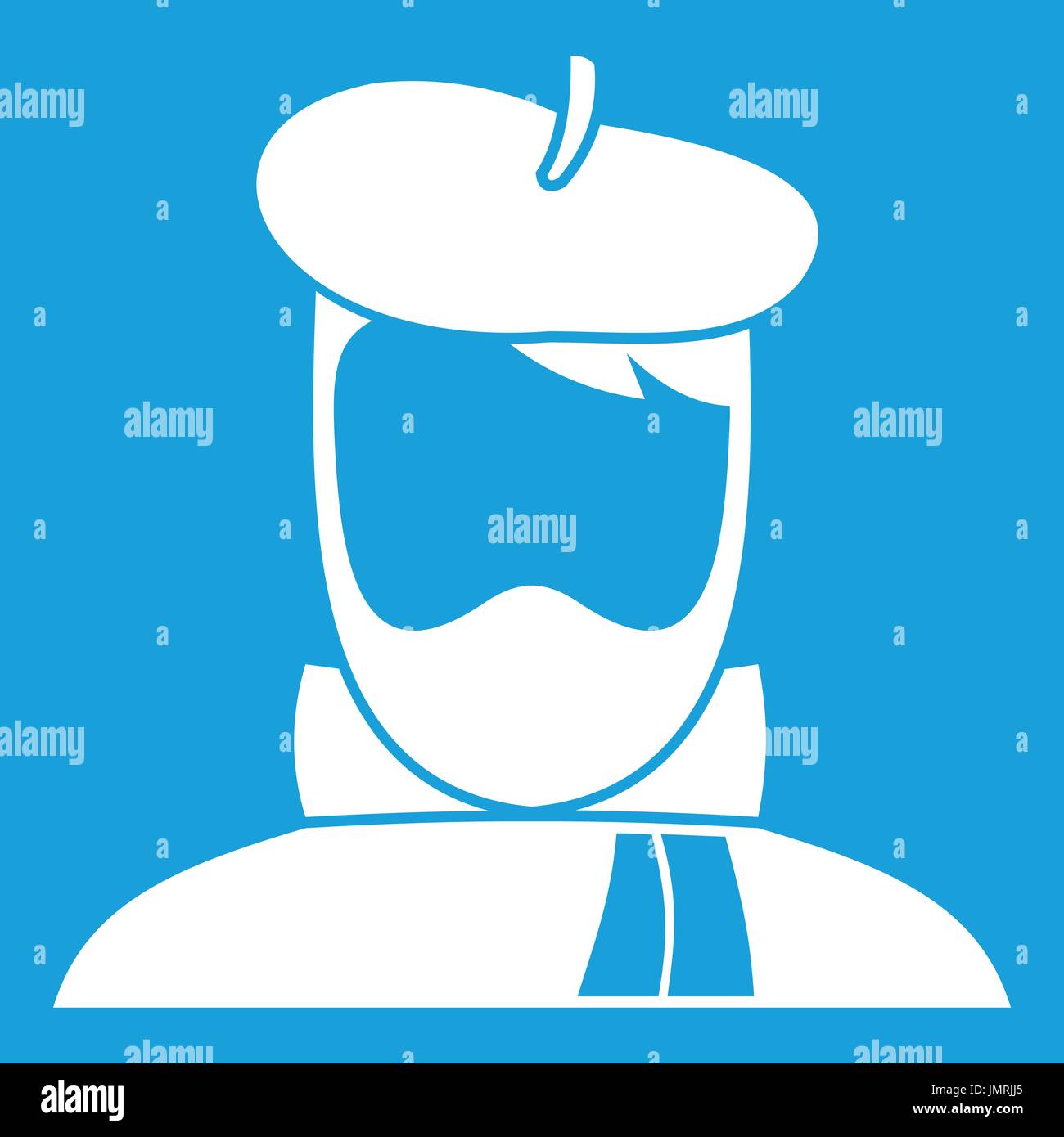 Artist icon white Stock Vector Image & Art - Alamy