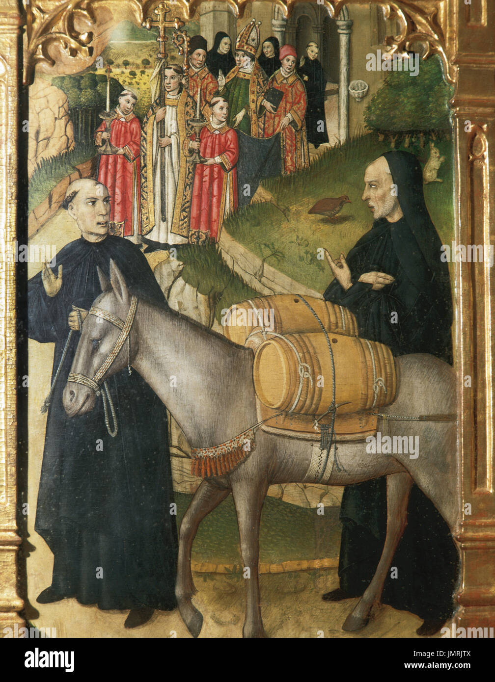 Jaume Huguet (ca.1415-1492). Altarpiece of Saints Abdon and Sennen ...