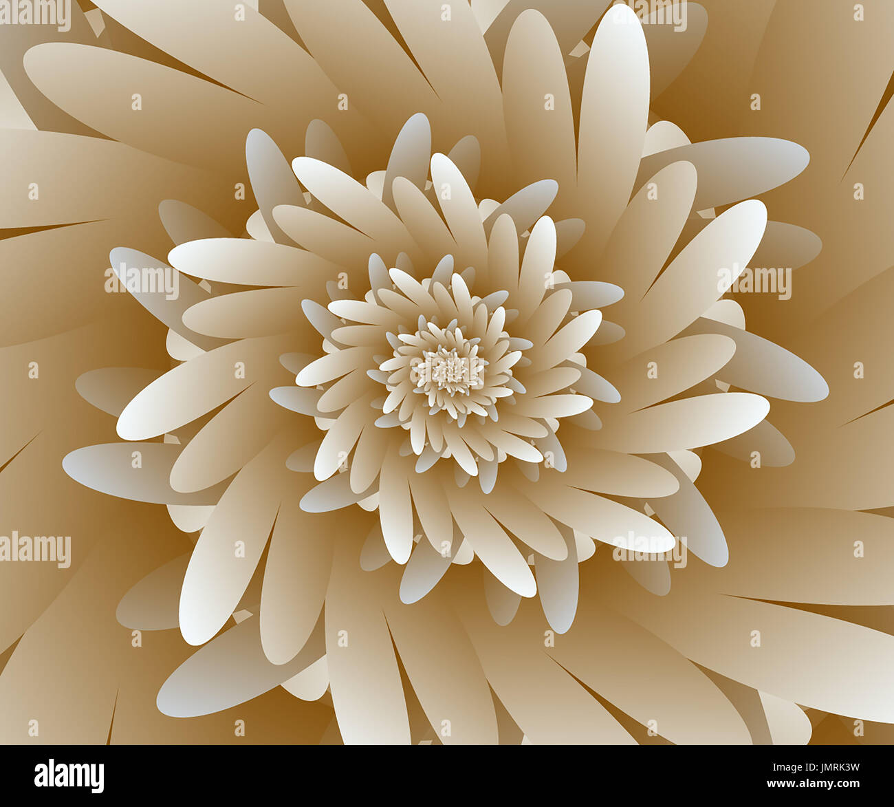 Abstract Digital Floral Design Background Stock Photo - Alamy