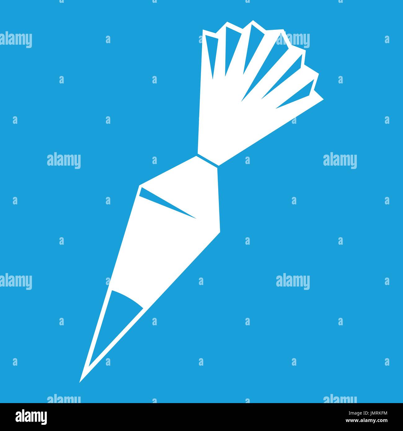 Cotton icing bag icon white Stock Vector Image & Art - Alamy