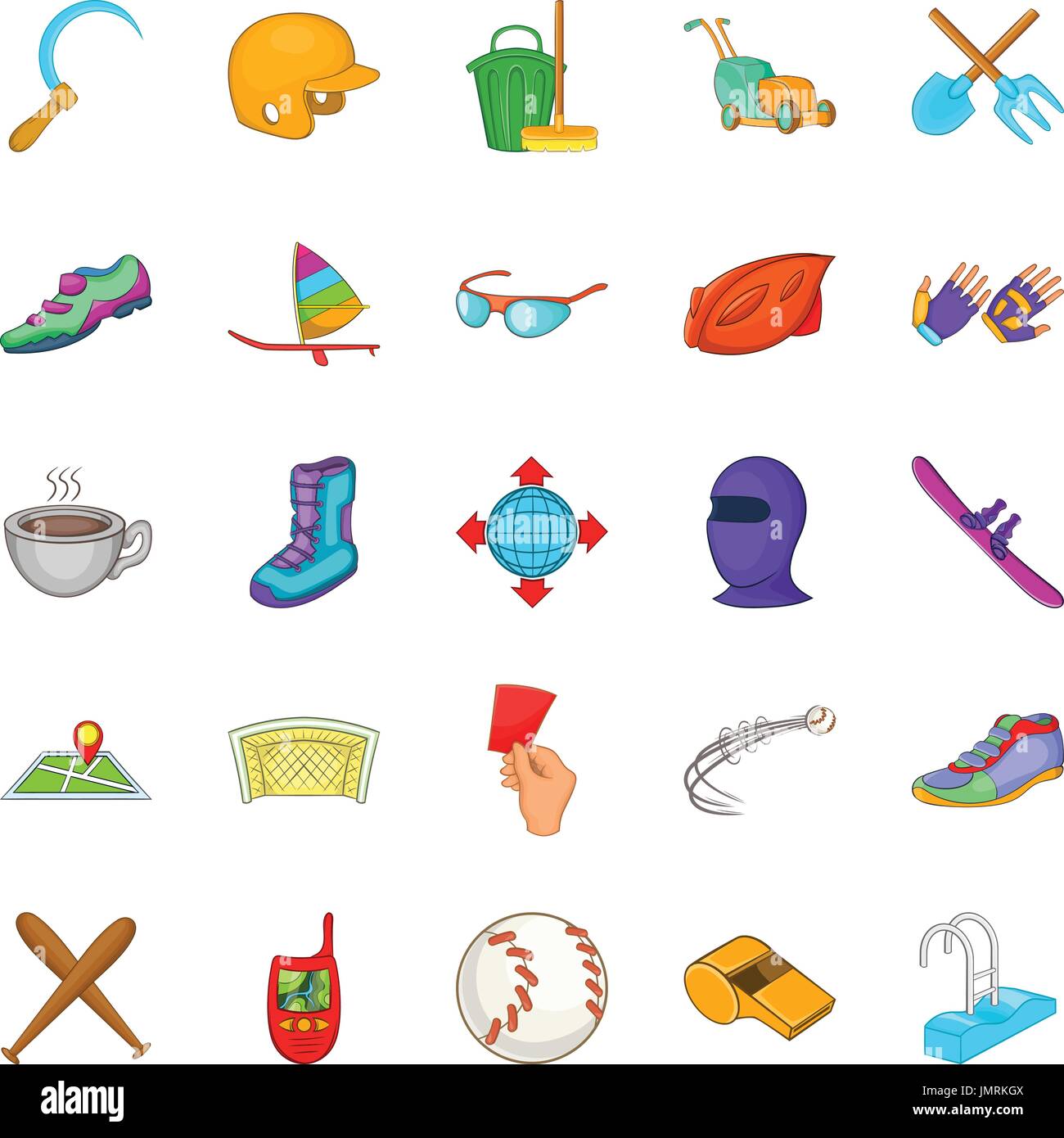 Policy violation icons set, cartoon style Stock Vector Image & Art - Alamy