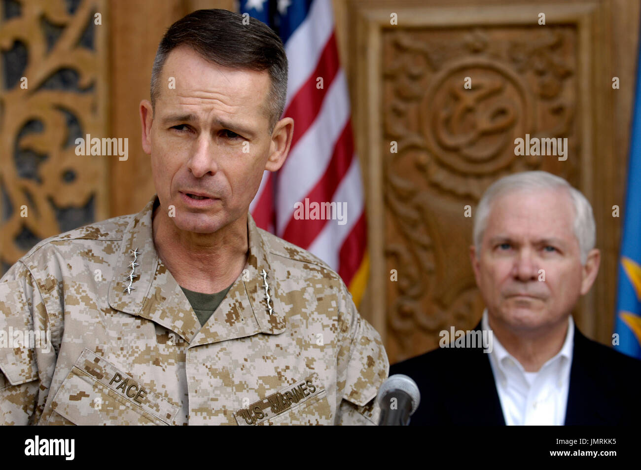 Baghdad, Iraq - December 22, 2006 -- United States Marine General Peter ...