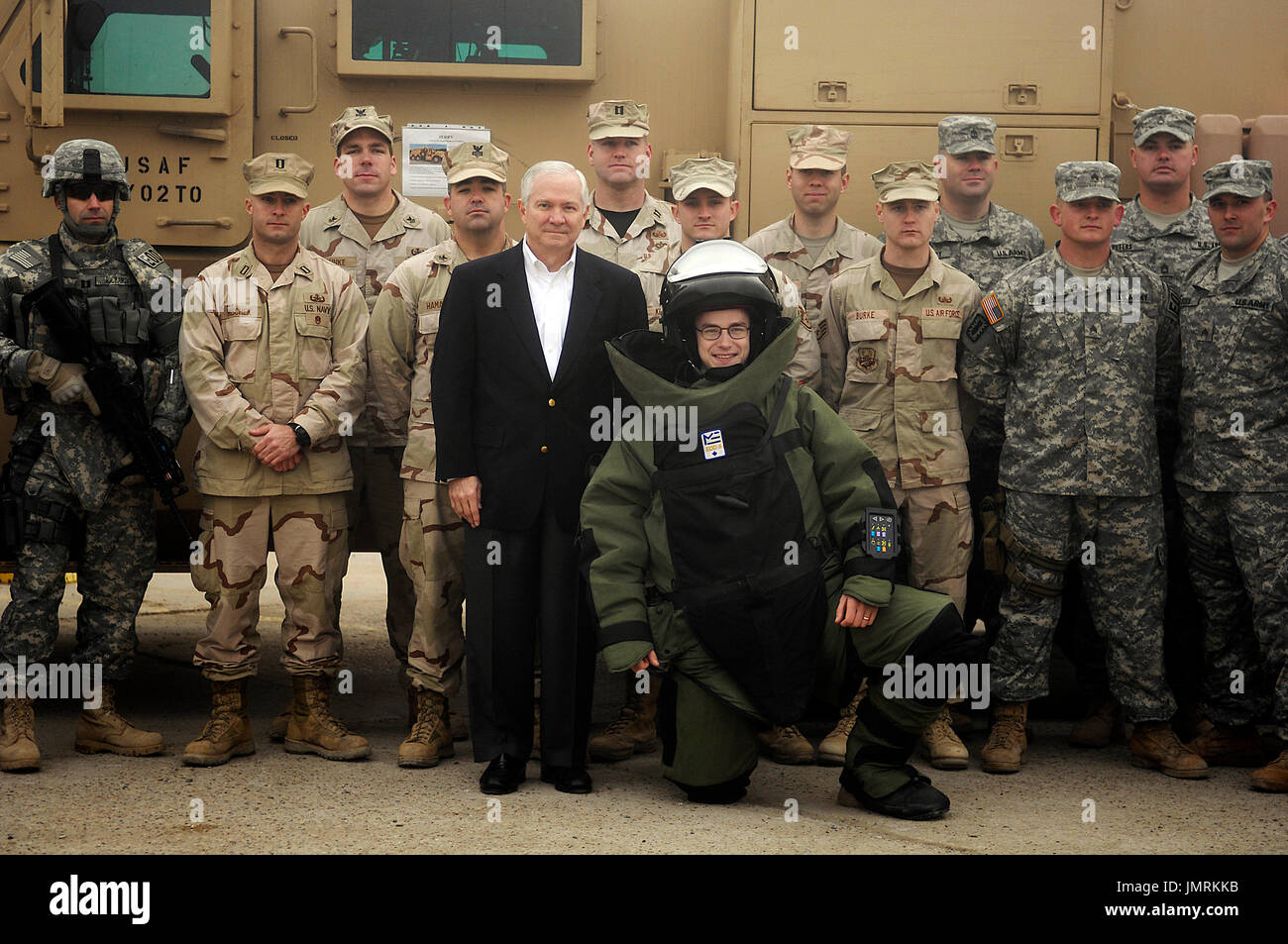 Baghdad, Iraq - December 22, 2006 -- United States Secretary of Defense ...