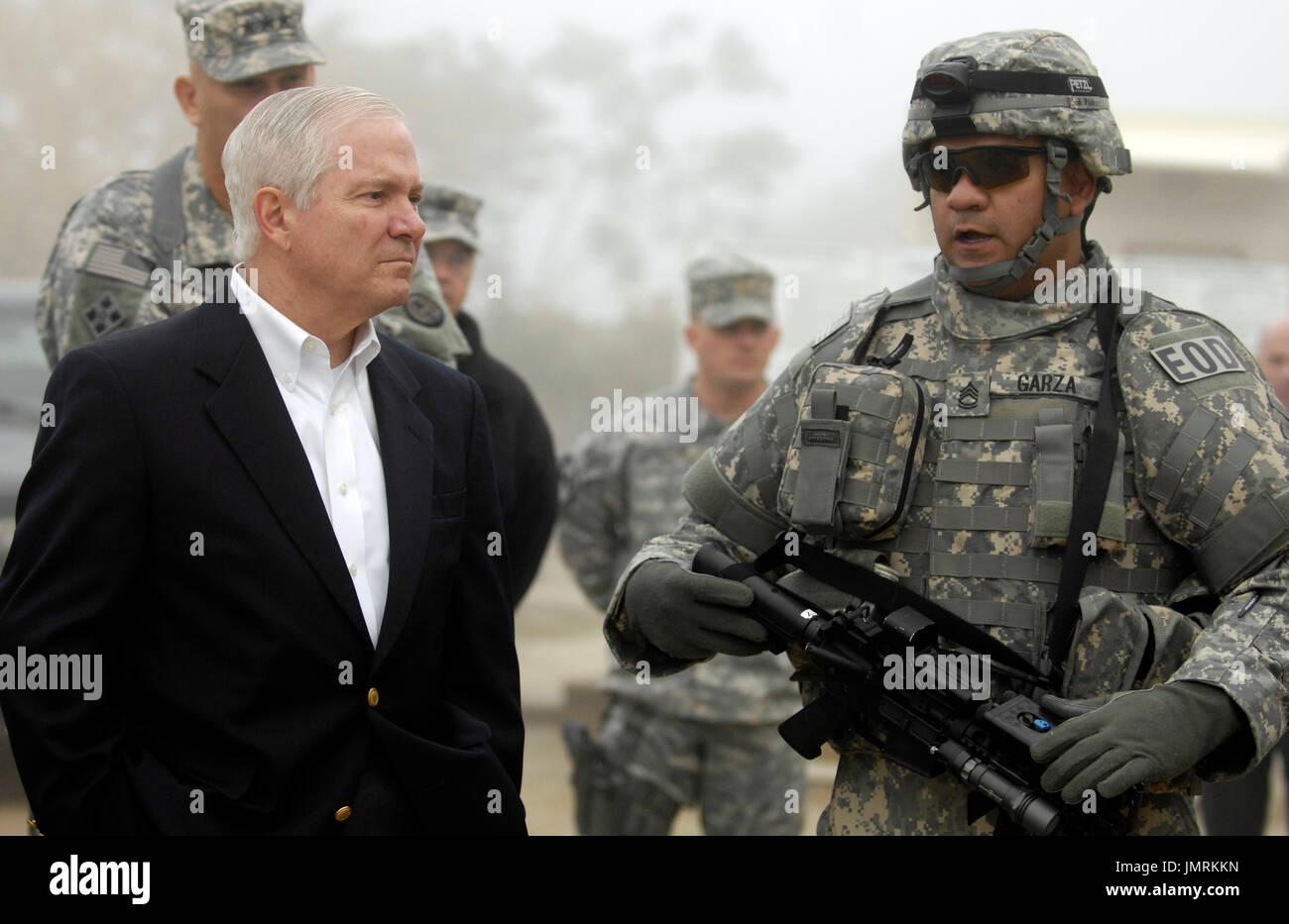Baghdad, Iraq - December 22, 2006 -- United States Secretary of Defense ...