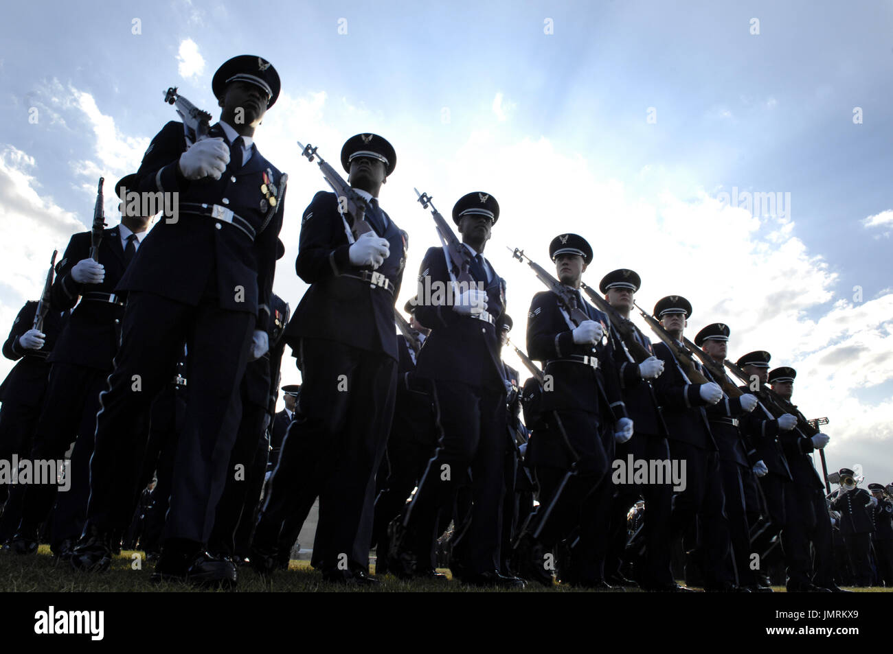 Arlington, VA - December 15, 2006 -- Members of the United States Air ...