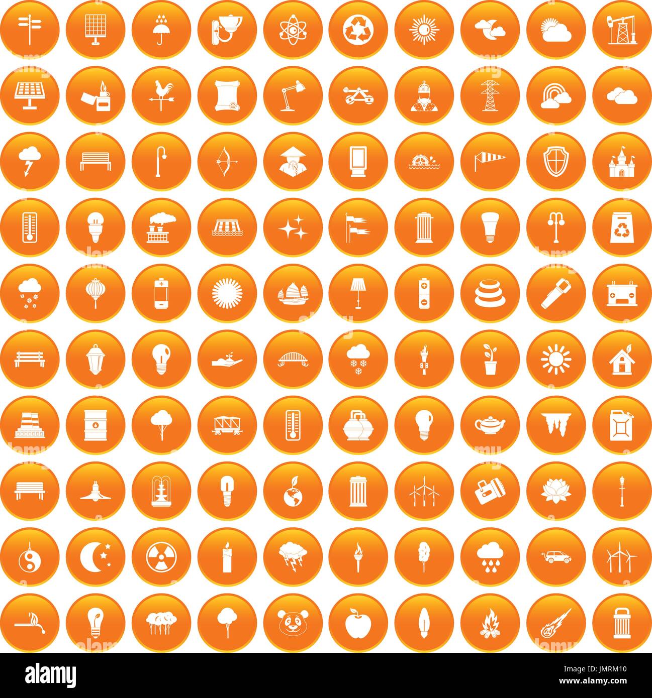 Orange street lighting Stock Vector Images - Alamy