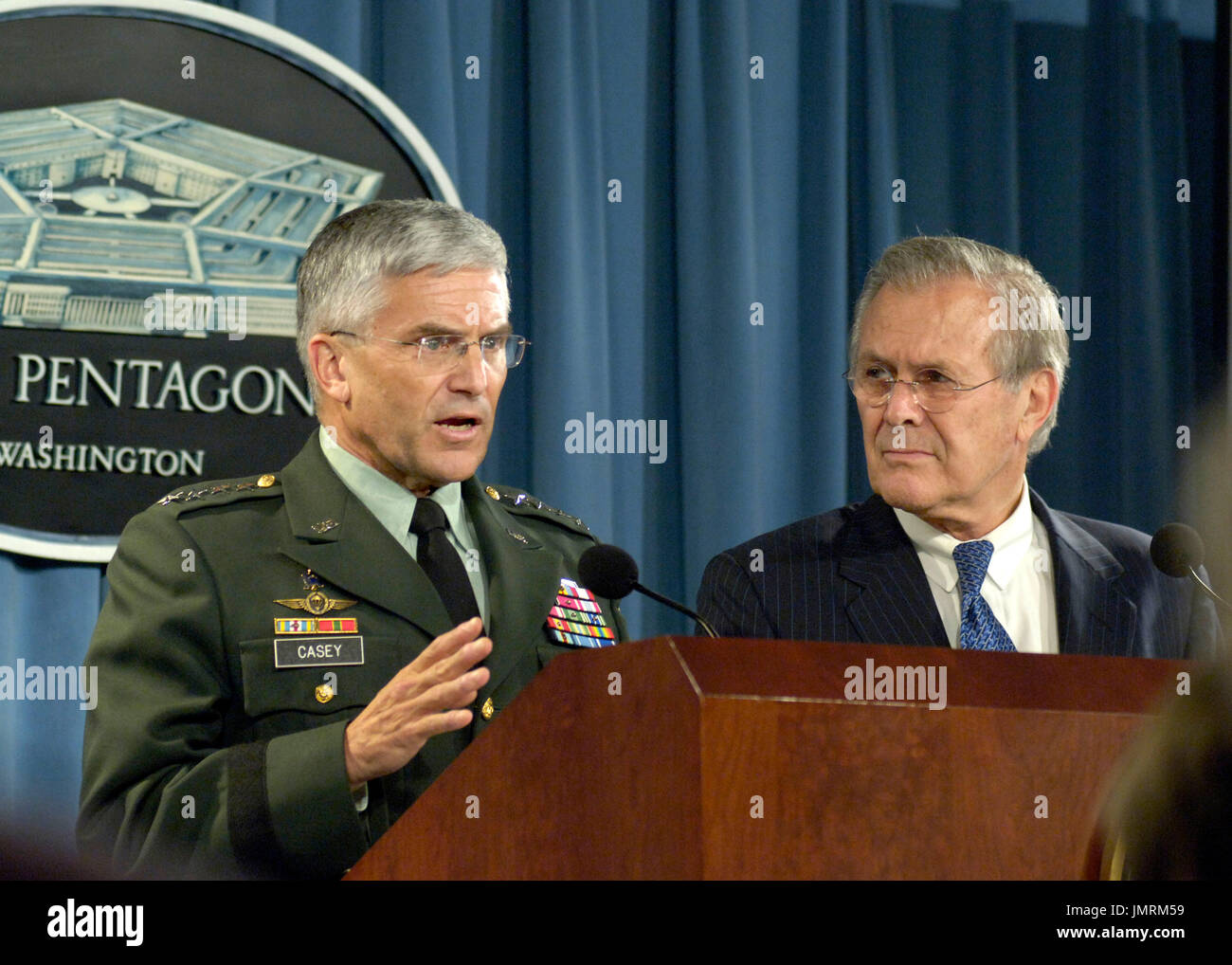 Arlington, VA - October 11, 2006 -- Commander of the Multinational ...