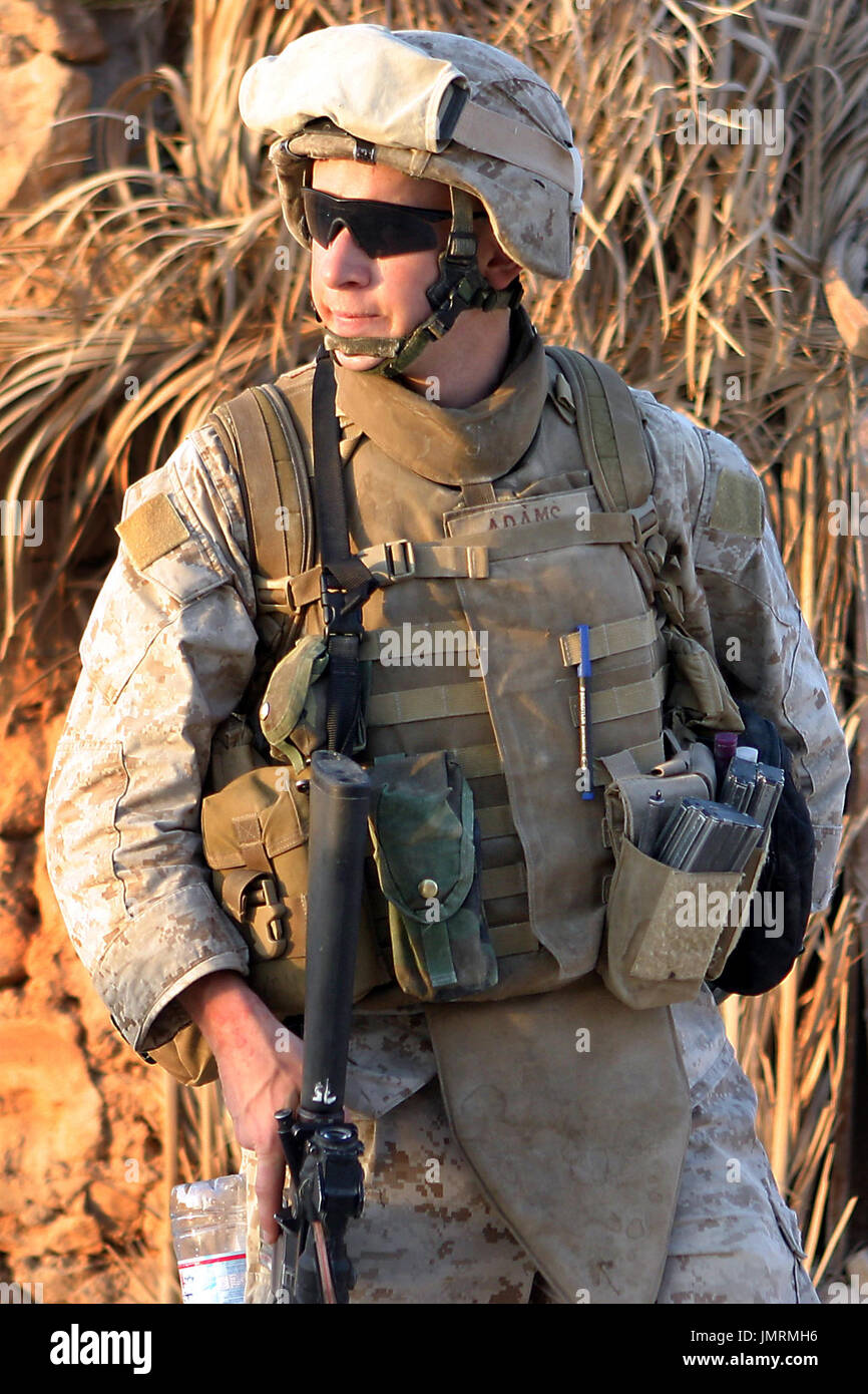 Haditha, Iraq - August 8, 2006 -- United States Marine Corps Lance ...