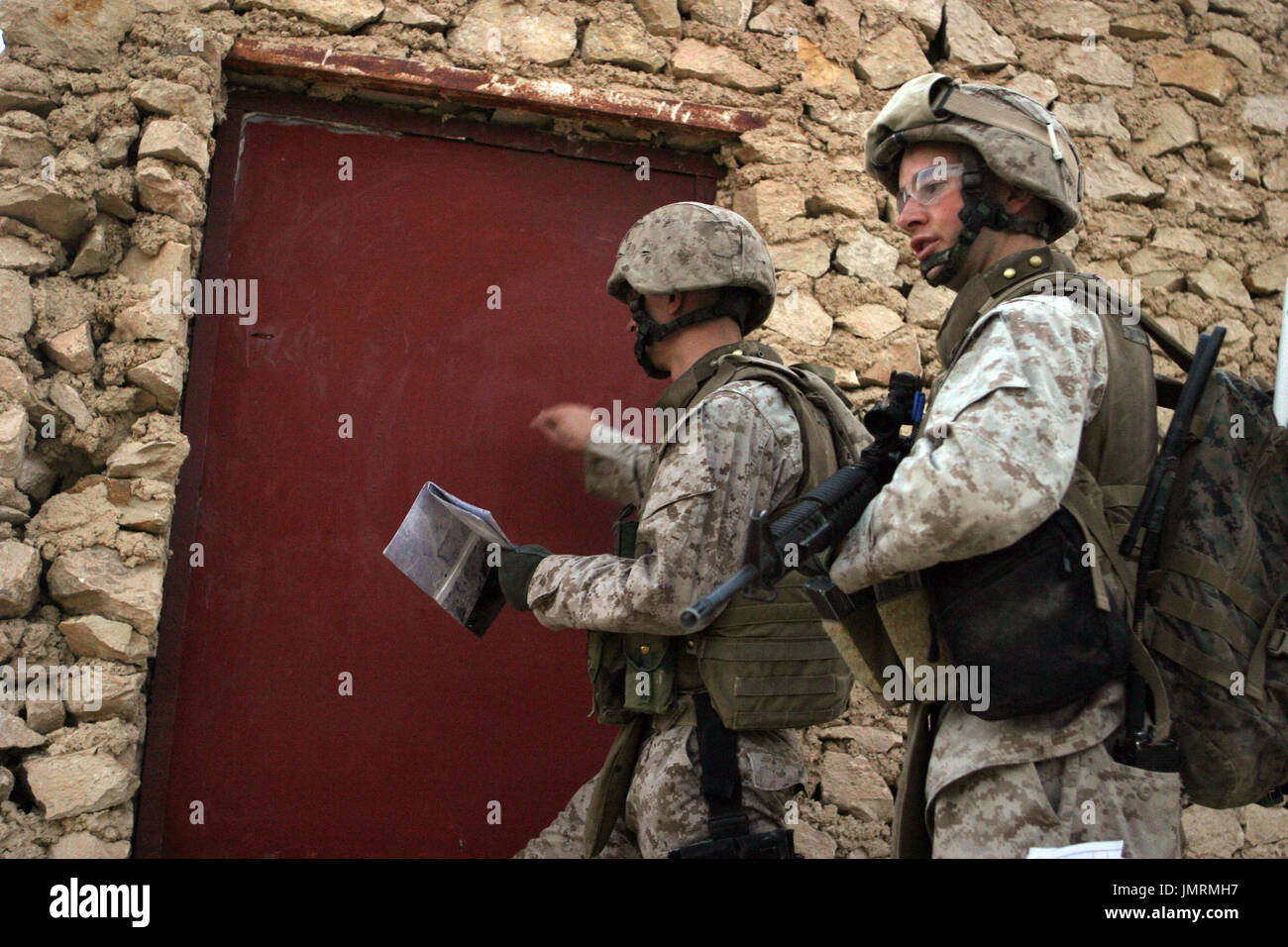 Haditha Dam, Iraq - August 8, 2006 -- United States Marines from India ...
