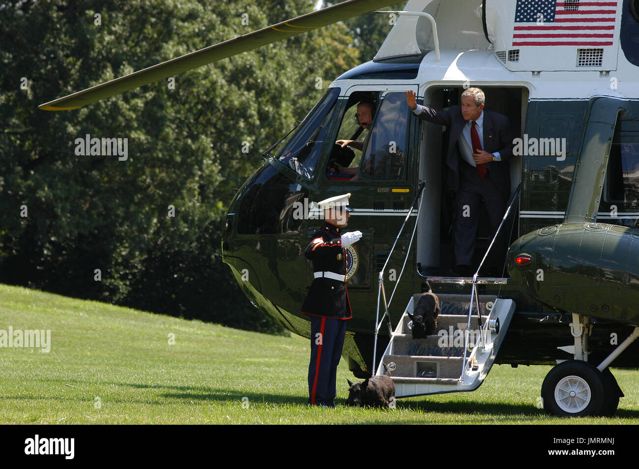 Washington, D.C. - August 13, 2006 -- United States President George W ...