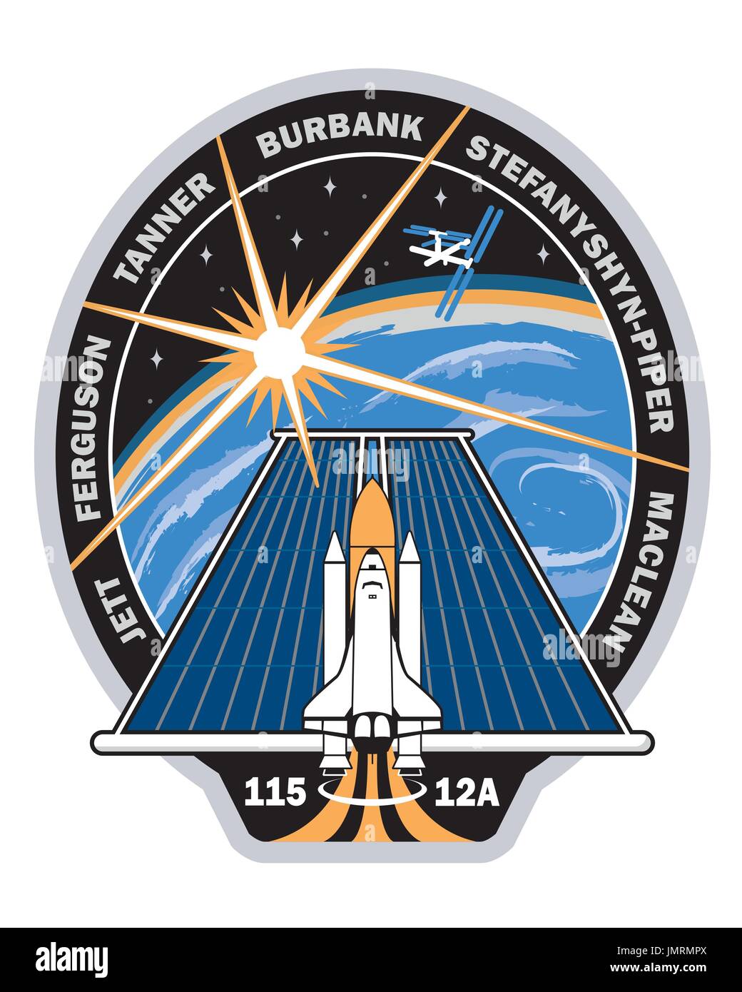 Houston, TX - February 1, 2003 -- This is the STS-115 insignia. This ...