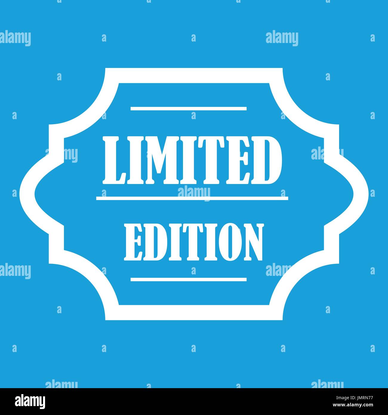 Limited edition icon white Stock Vector Image & Art - Alamy