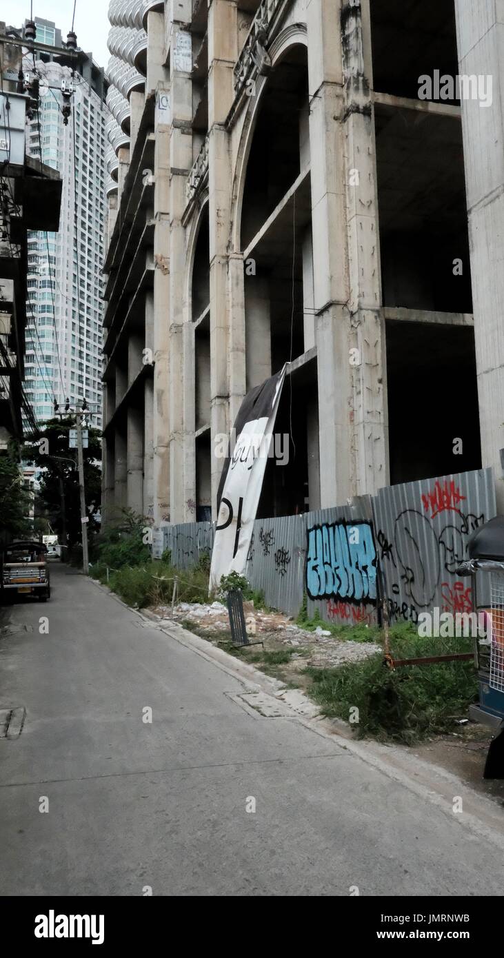 Abandoned Skyscraper Derelict High Rise Ghost Tower Sathorn Unique ...