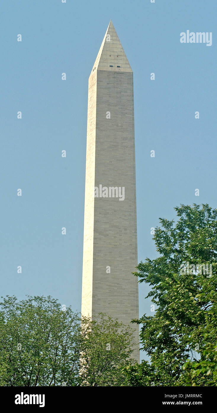 Washington, D.C. - July 9, 2005 -- The Washington Monument is one of ...