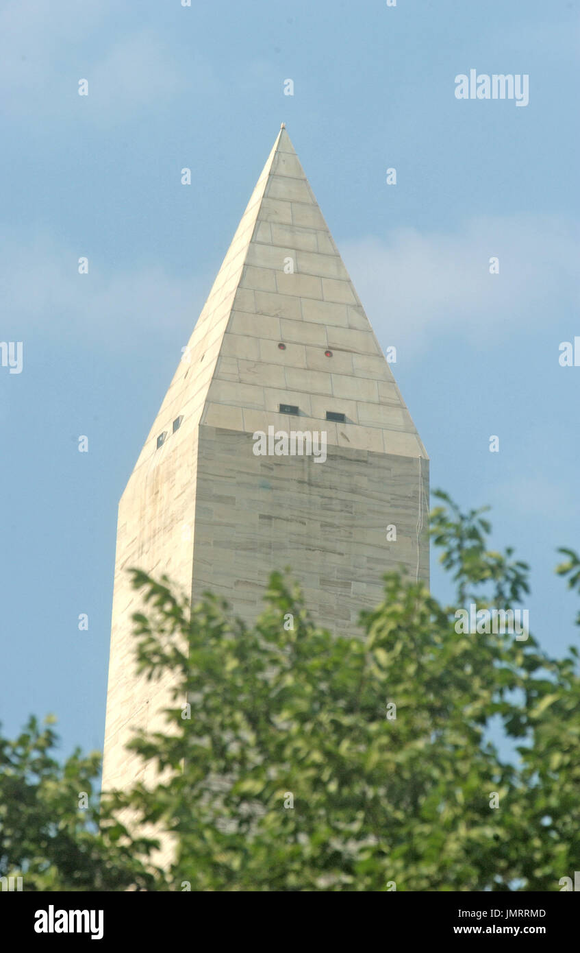 Washington, D.C. - July 9, 2005 -- The Washington Monument is one of ...