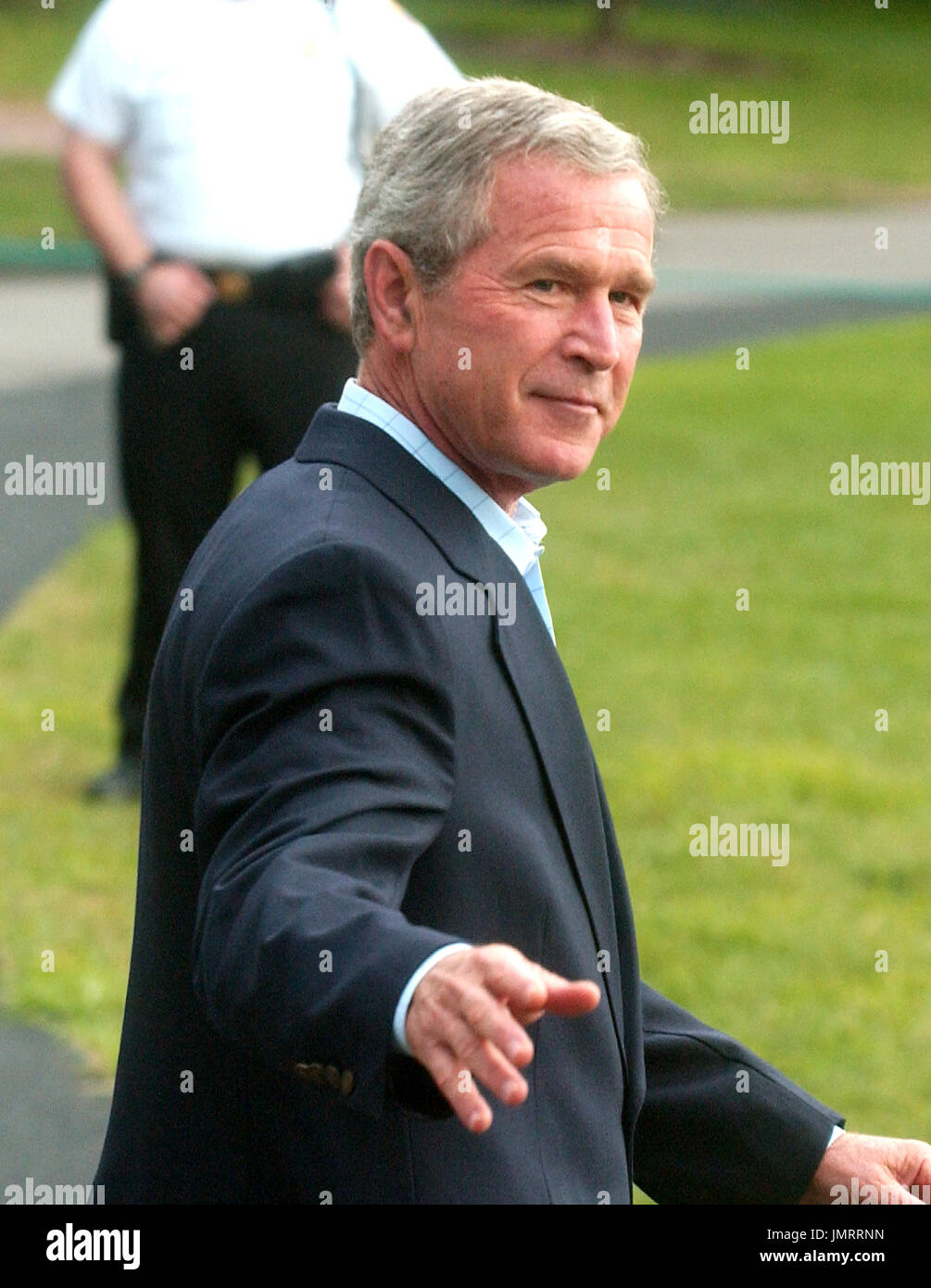 Washington, D.C. - September 15, 2005 -- United States President George ...