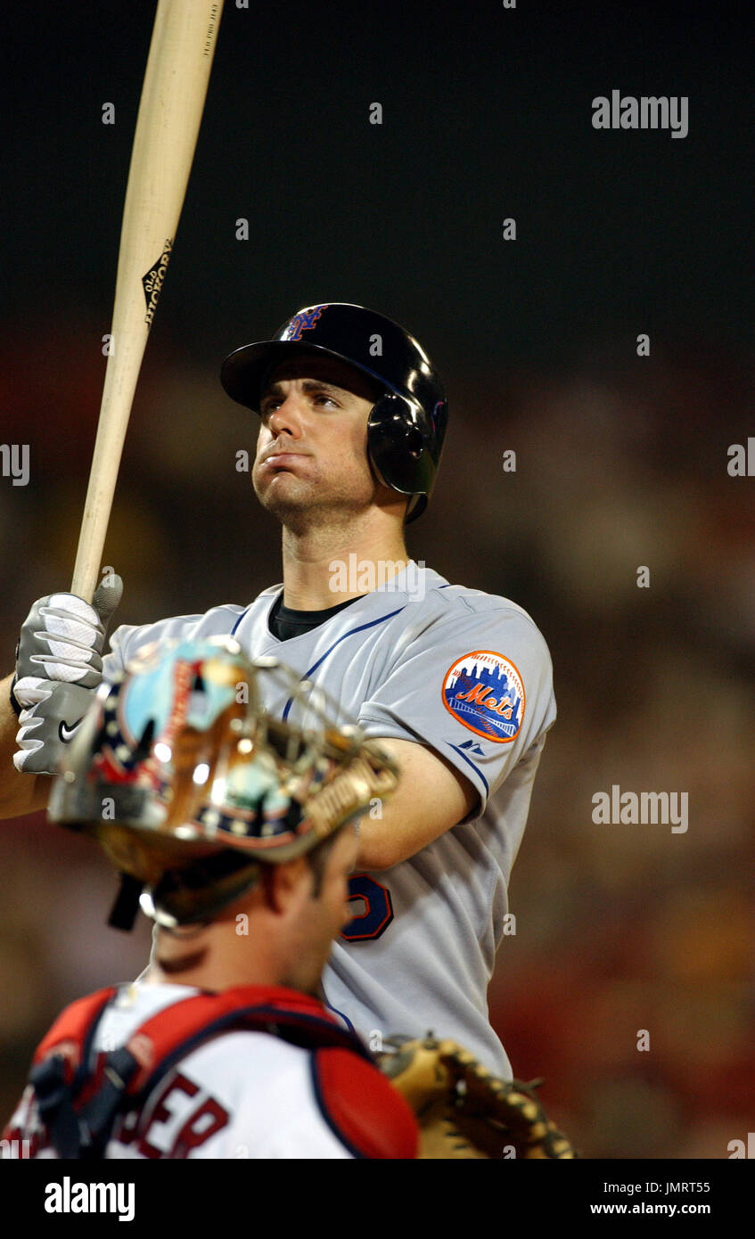 Washington, D.C. - July 6, 2005 -- New York Mets third baseman David ...