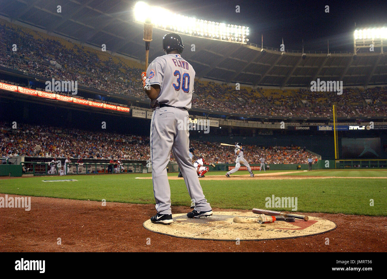 Washington, D.C. - July 6, 2005 -- New York Mets left fielder Cliff ...