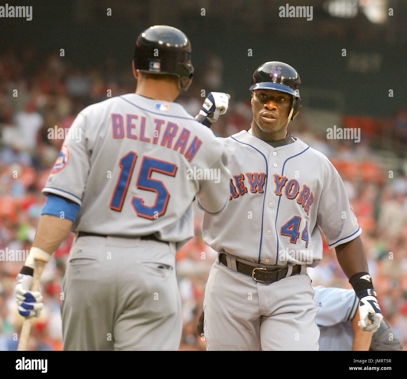 Washington, D.C. - July 6, 2005 -- New York Mets rightfielder Mike ...