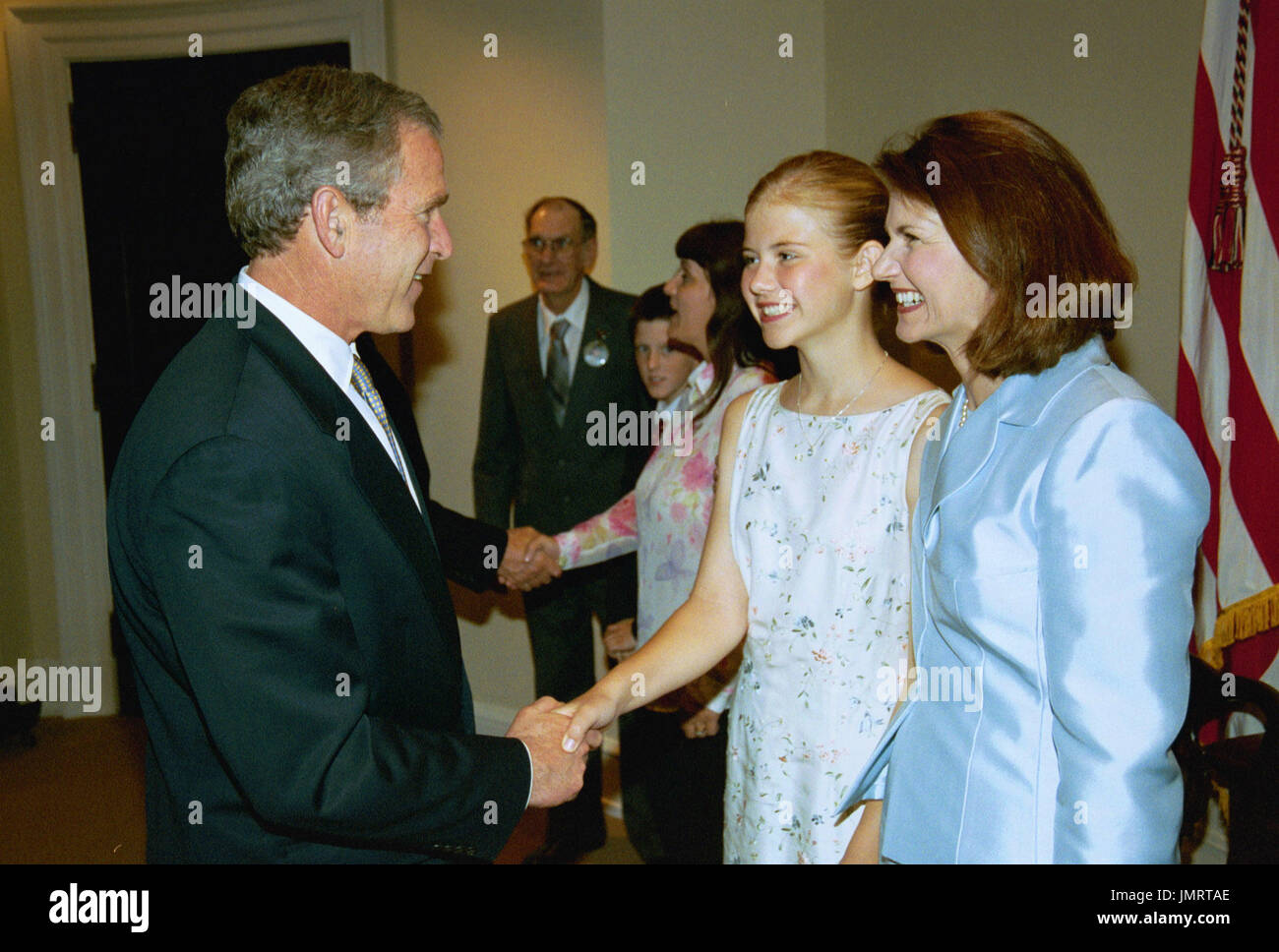 Washington, D.C. - April 30, 2003 -- United States President George W ...