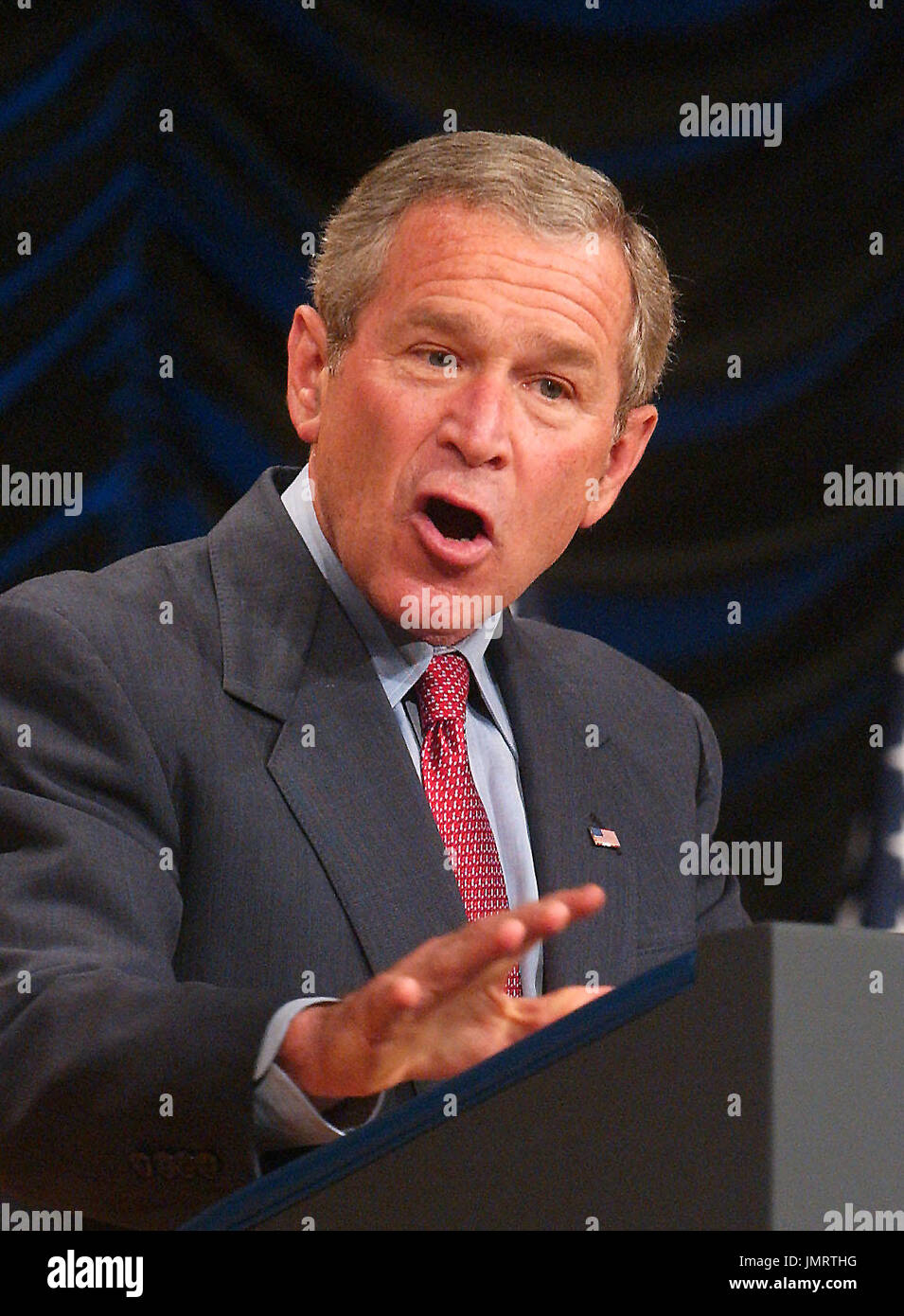 Washington, D.C. - June 15, 2005 -- United States President George W ...