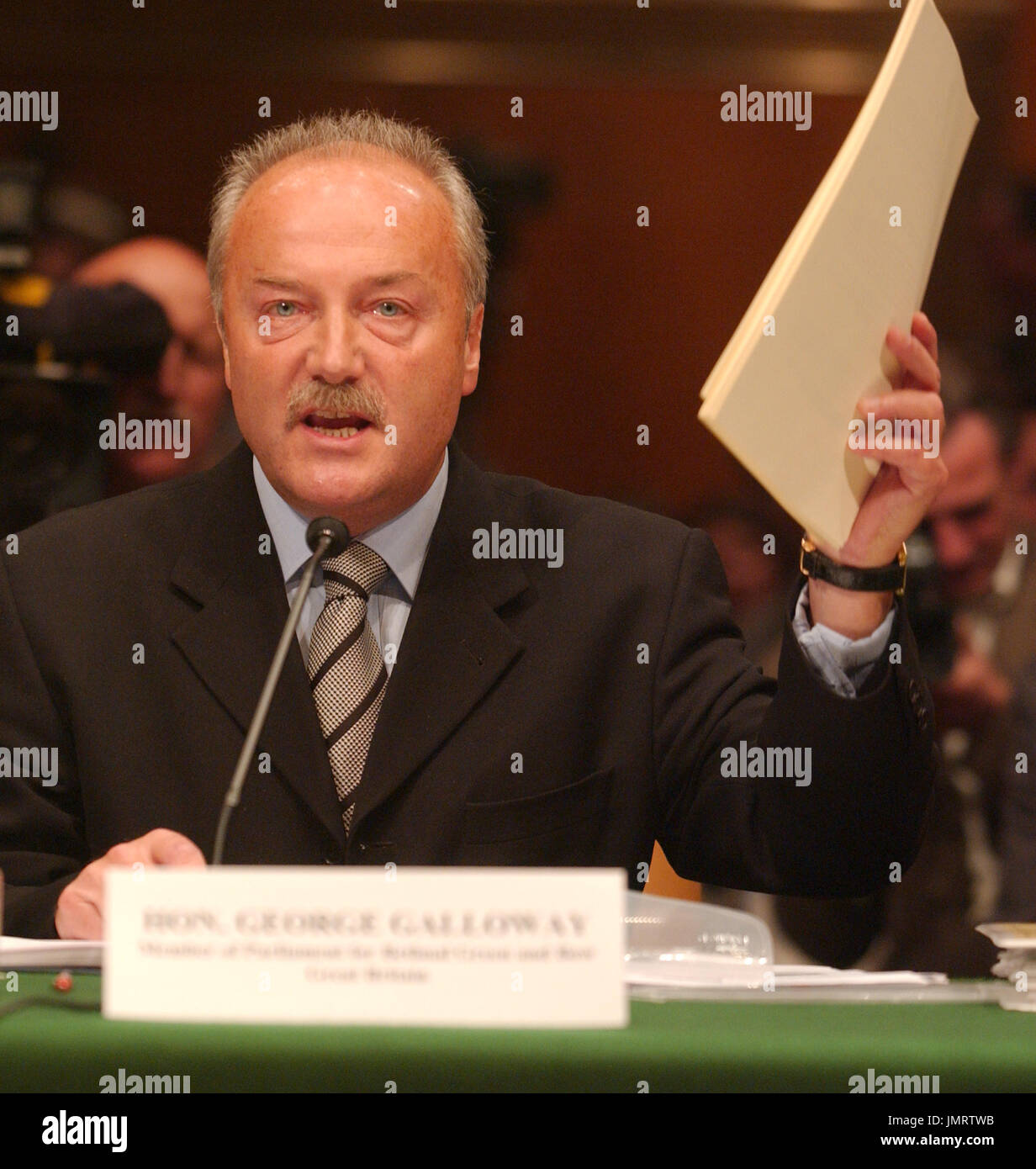 Washington, D.C. - May 17, 2005 -- George Galloway , Member of ...