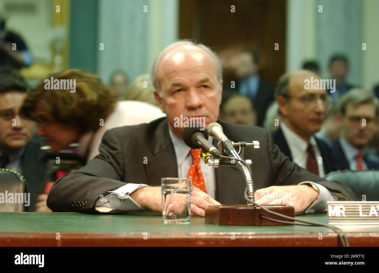 Washington, DC - February 12, 2002 -- Kenneth L. Lay, former Chairman ...