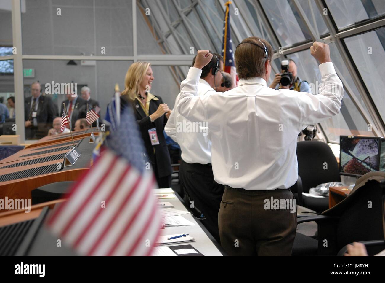 Kennedy Space Center, FL - July 4, 2006 -- In Firing Room 4 of the ...