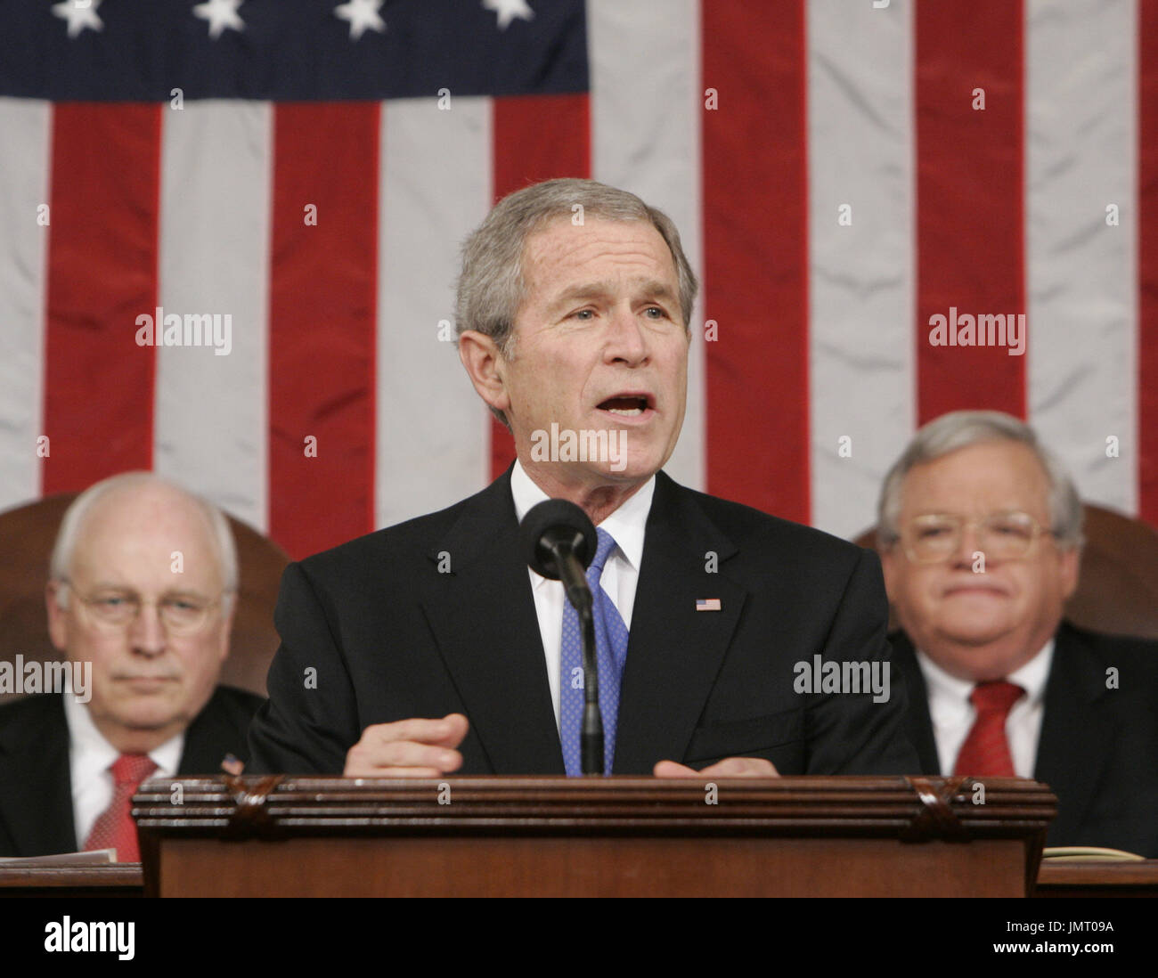 President Bush gives his fifth State of the Union speech Tuesday, Jan ...