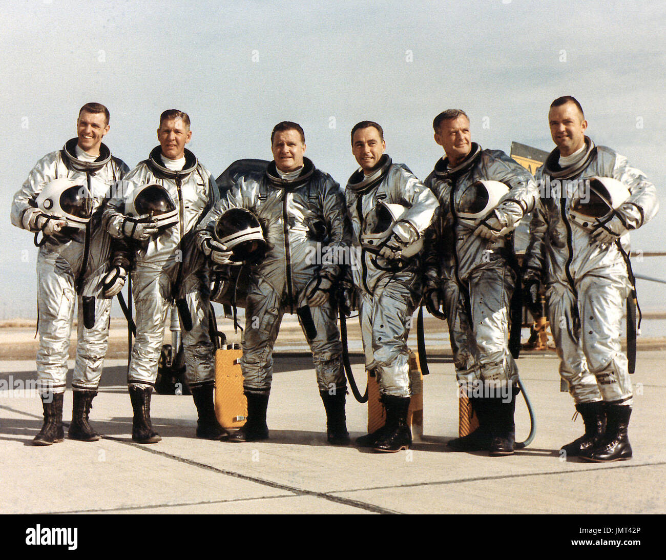 U.S. Air Force X-15 Pilots Group photo taken in 1966 - Left to right ...