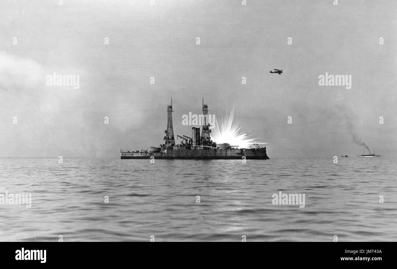 General William "Billy" Mitchell demonstrates the miltary potential of ...