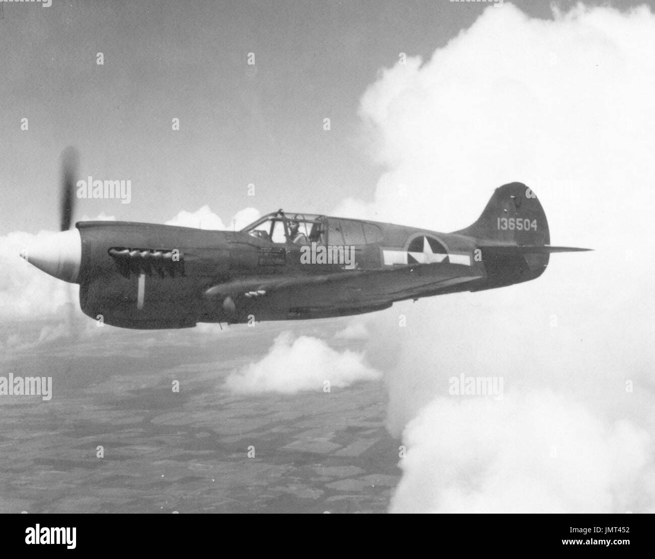 The P-40, developed from the P-36, was America's foremost fighter in ...