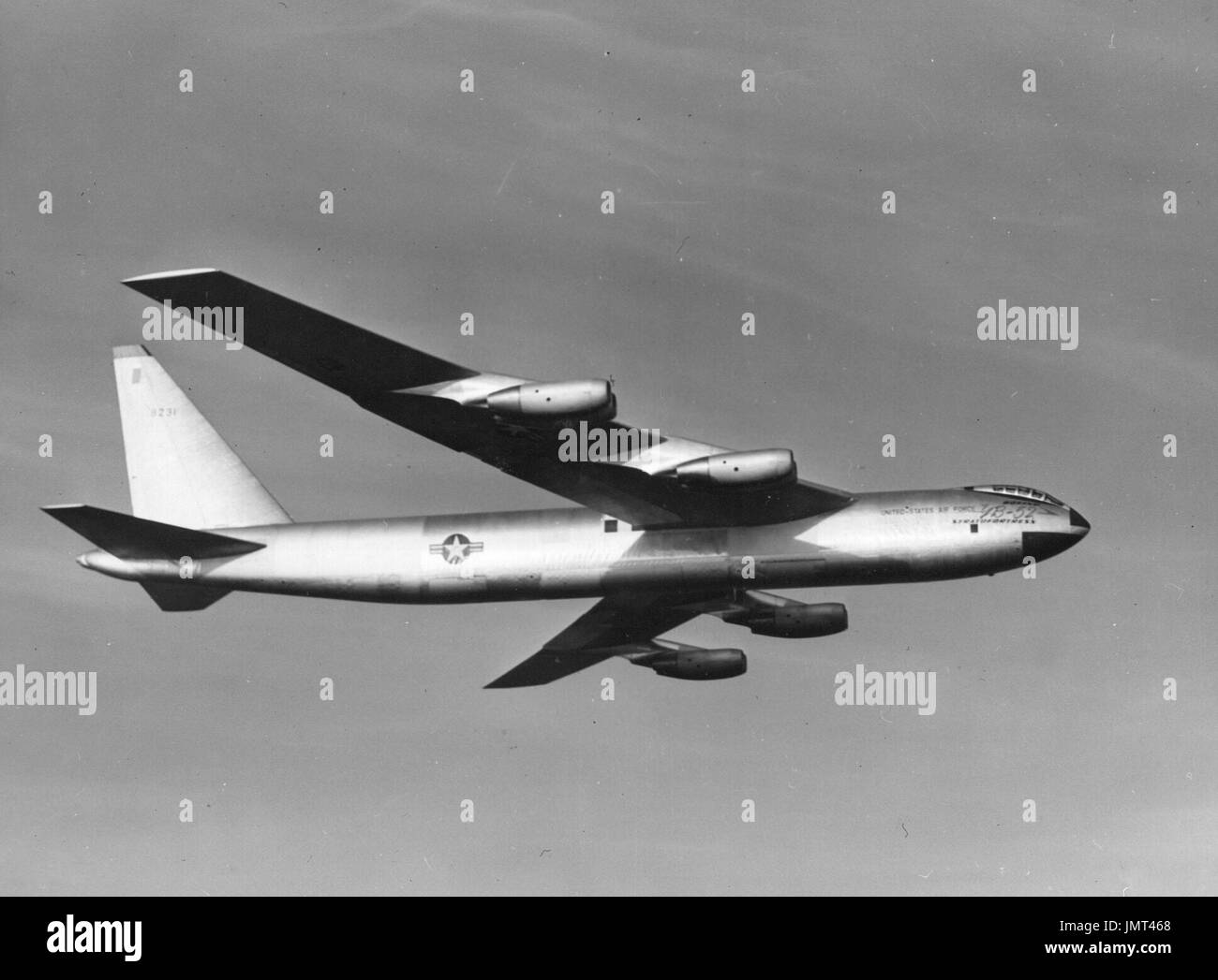 The Boeing YB-52 was the second prototype B-52 aircraft built and was ...