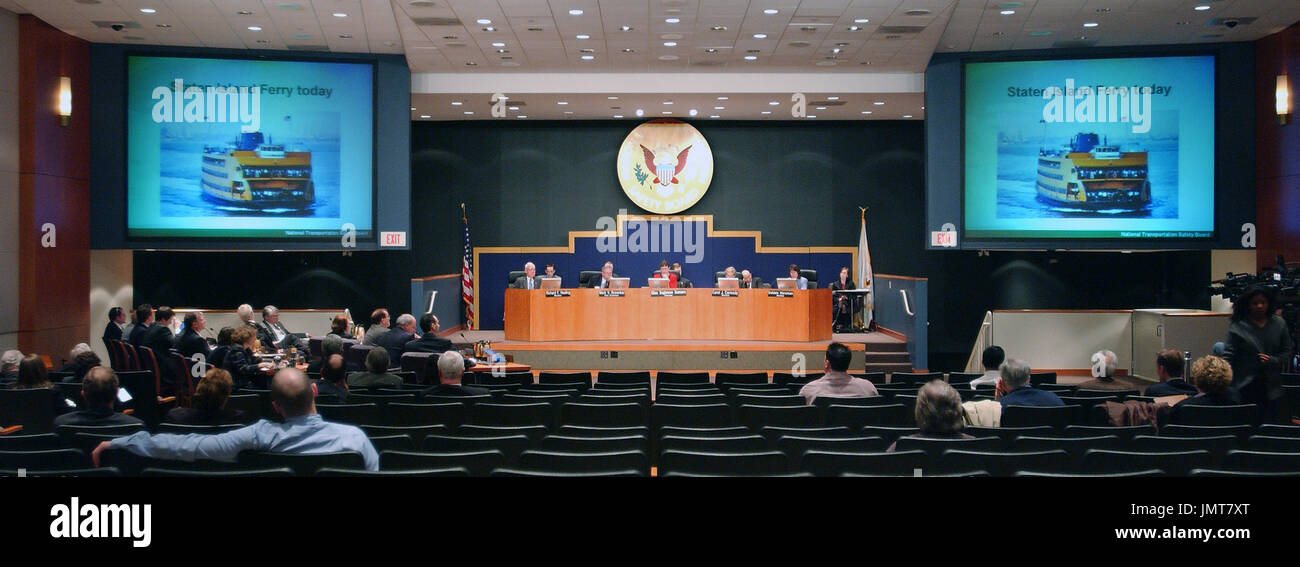 Washington, D.C. - March 8, 2005 -- The National Transportation Safety ...