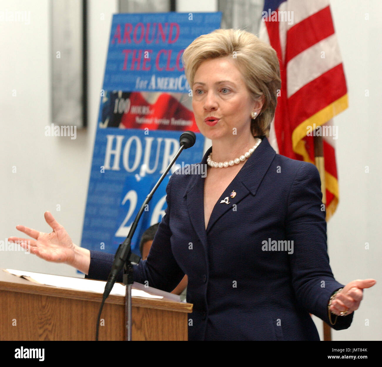 United States Senator Hillary Rodham Clinton (Democrat of New York ...