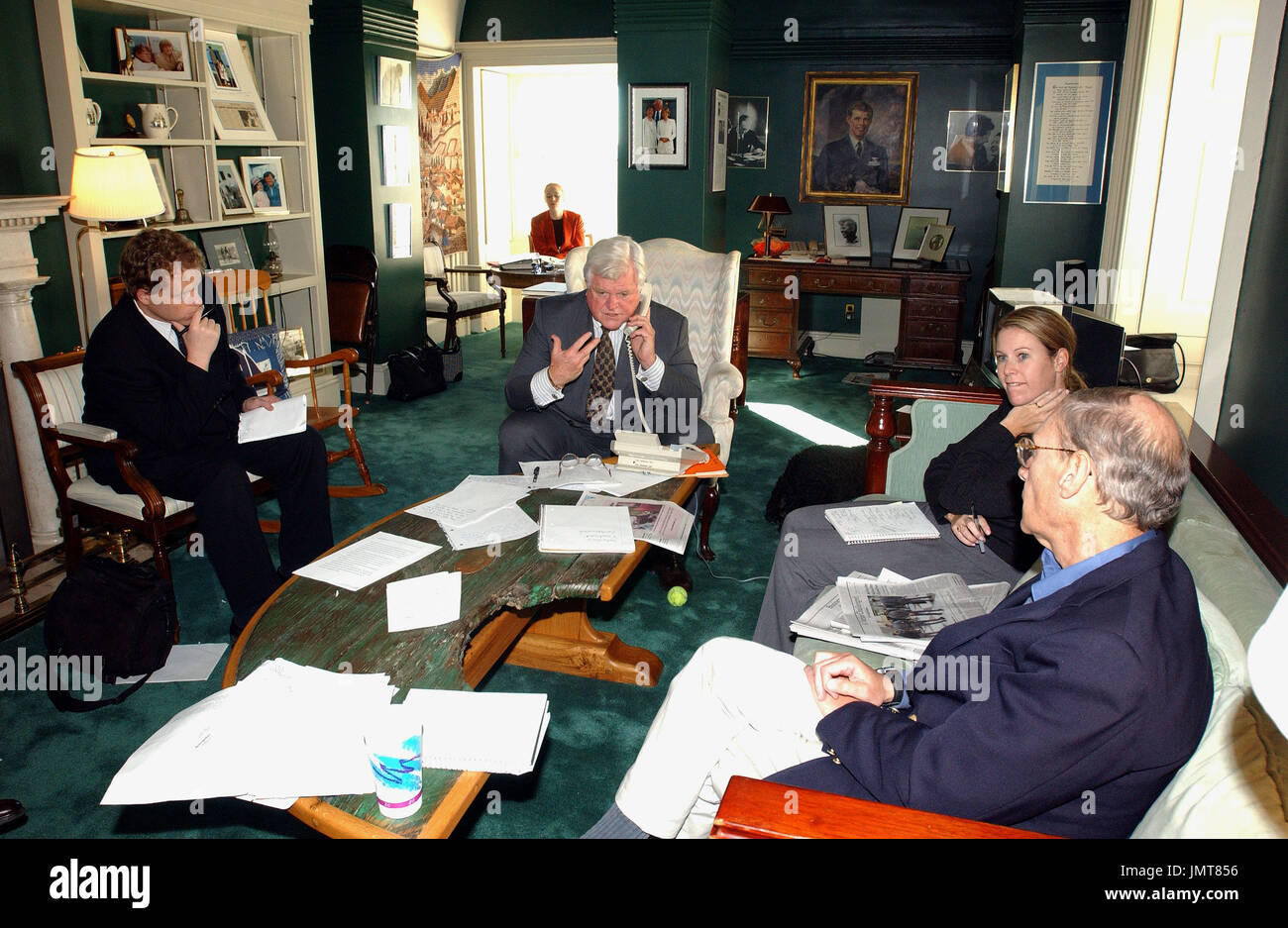 United States Senator Edward M. "Ted" Kennedy (Democrat of ...