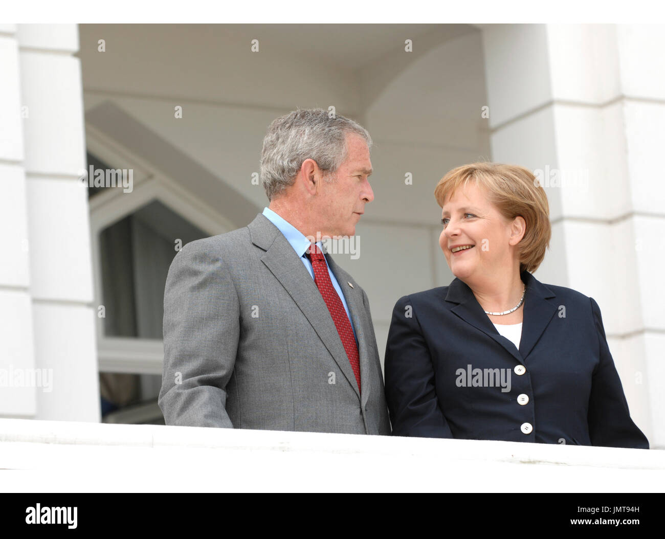 Heiligendamm, Germany - June 6, 2007 -- German Chancellor Angela Merkel ...