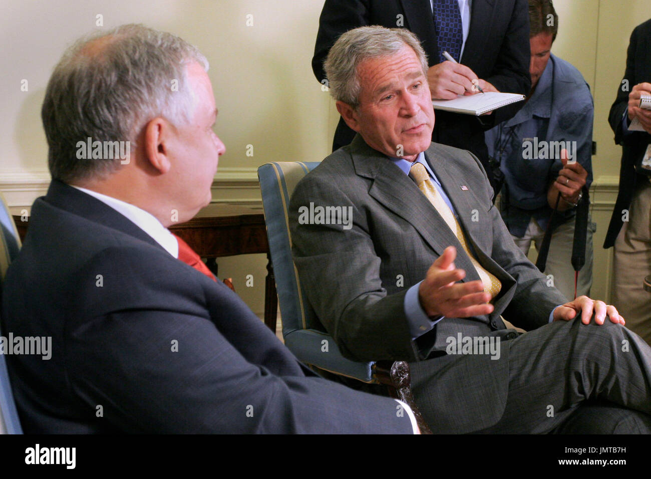 Washington, D.C. - July 16, 2007 -- United States President George W ...
