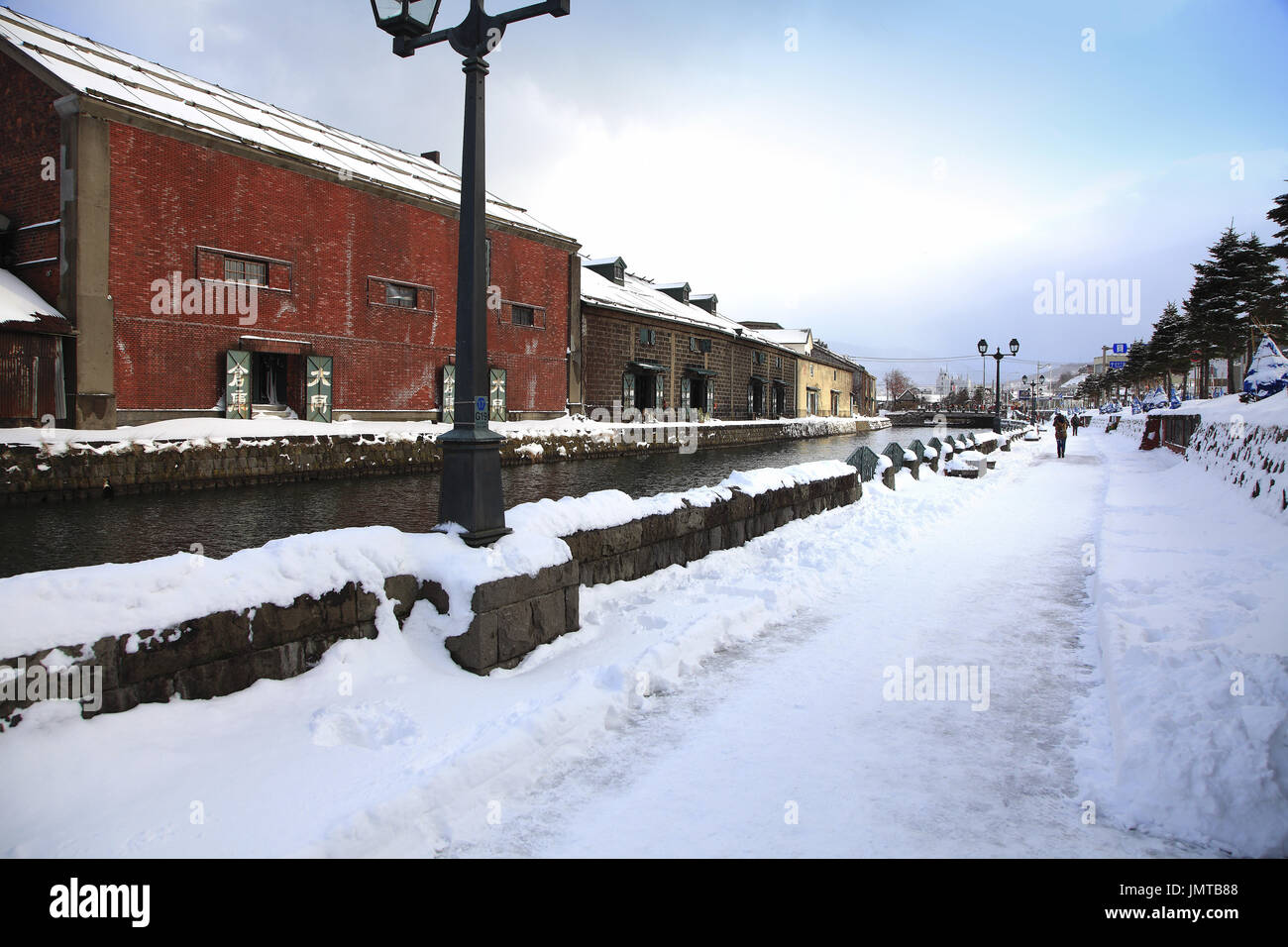 Sapporo in Winter Stock Photo - Alamy