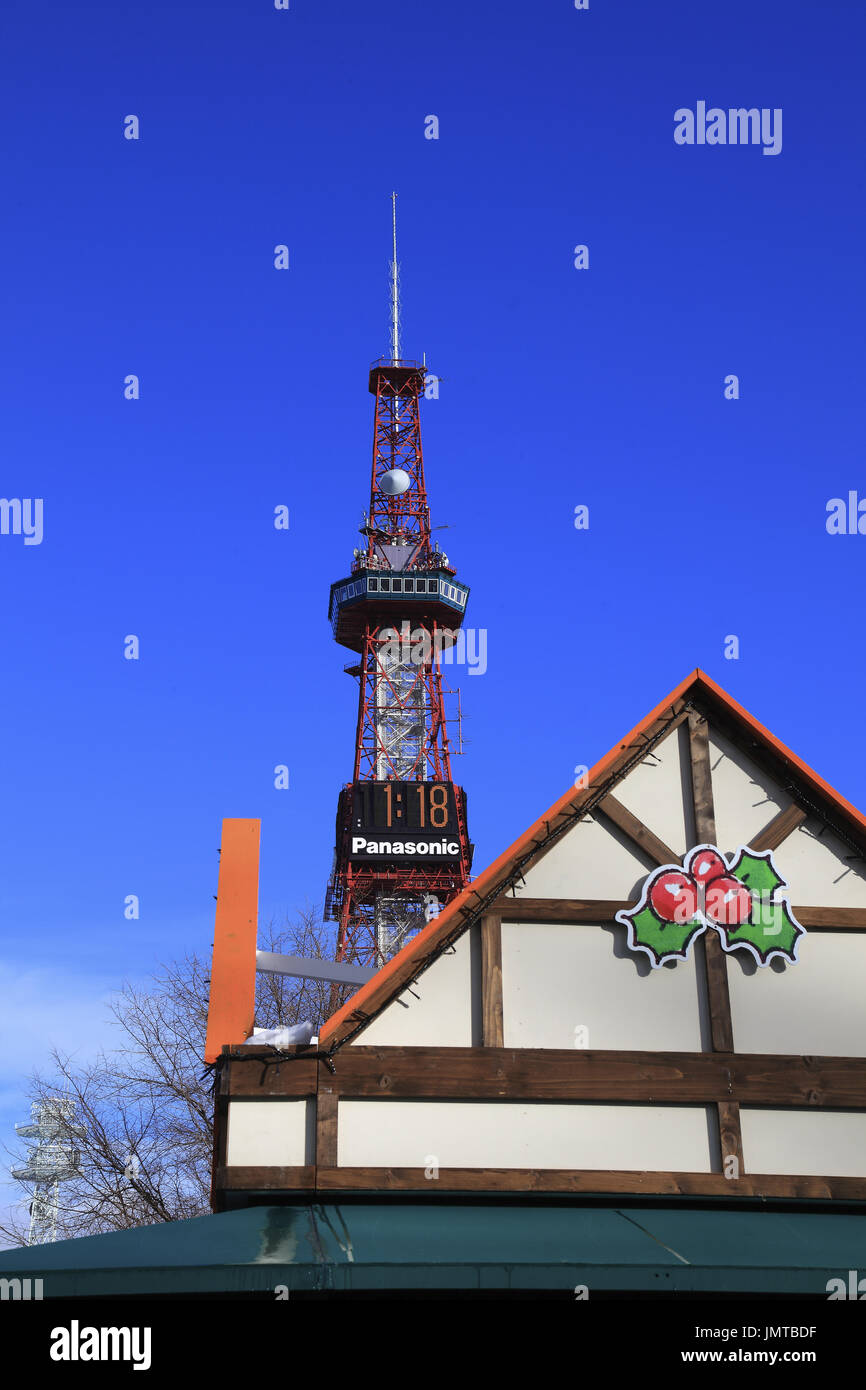Sapporo clock tower hokkaido in hi-res stock photography and images - Alamy