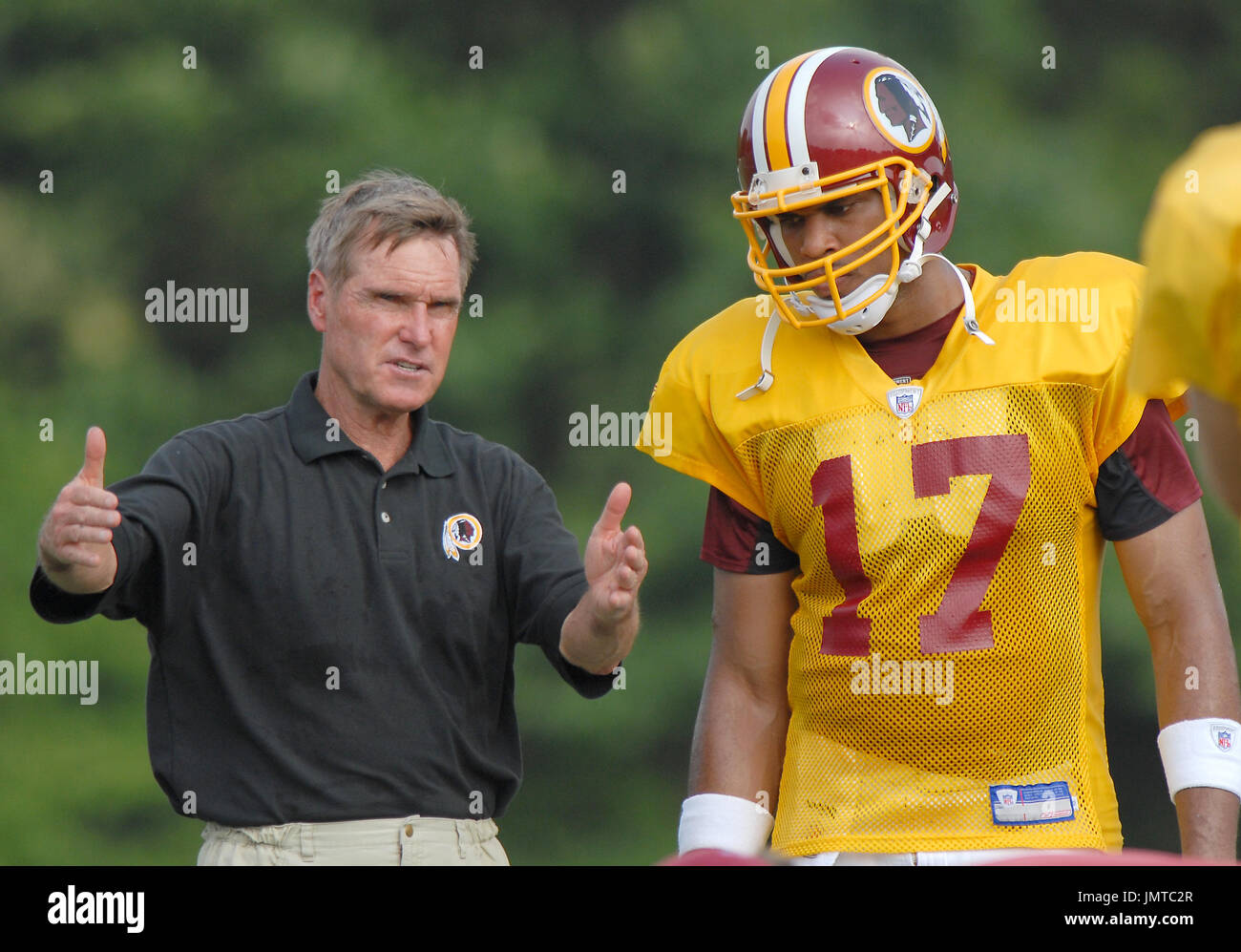 Ashburn, VA - August 6, 2007 -- Associate Head Coach - Offense Al ...