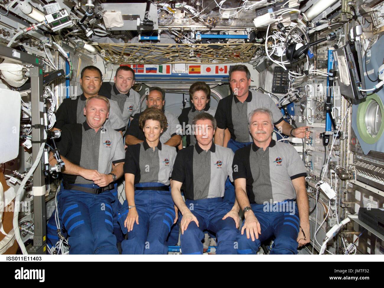 In Earth Orbit - August 4, 2005 -- The Expedition 11 and STS-114 ...