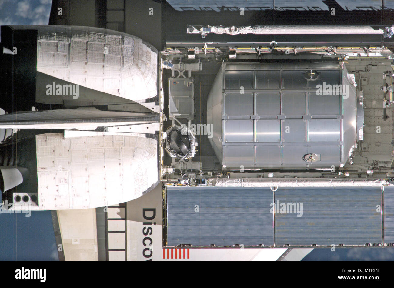 In Earth Orbit - July 28, 2005 -- The Space Shuttle Discovery's cargo ...