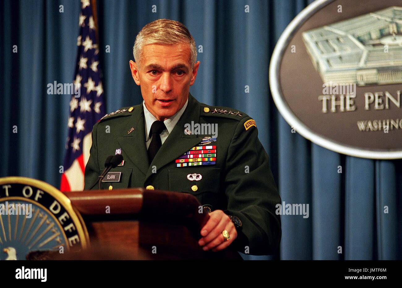 Washington, DC - September 3, 1997 --General Wesley Clark, United ...
