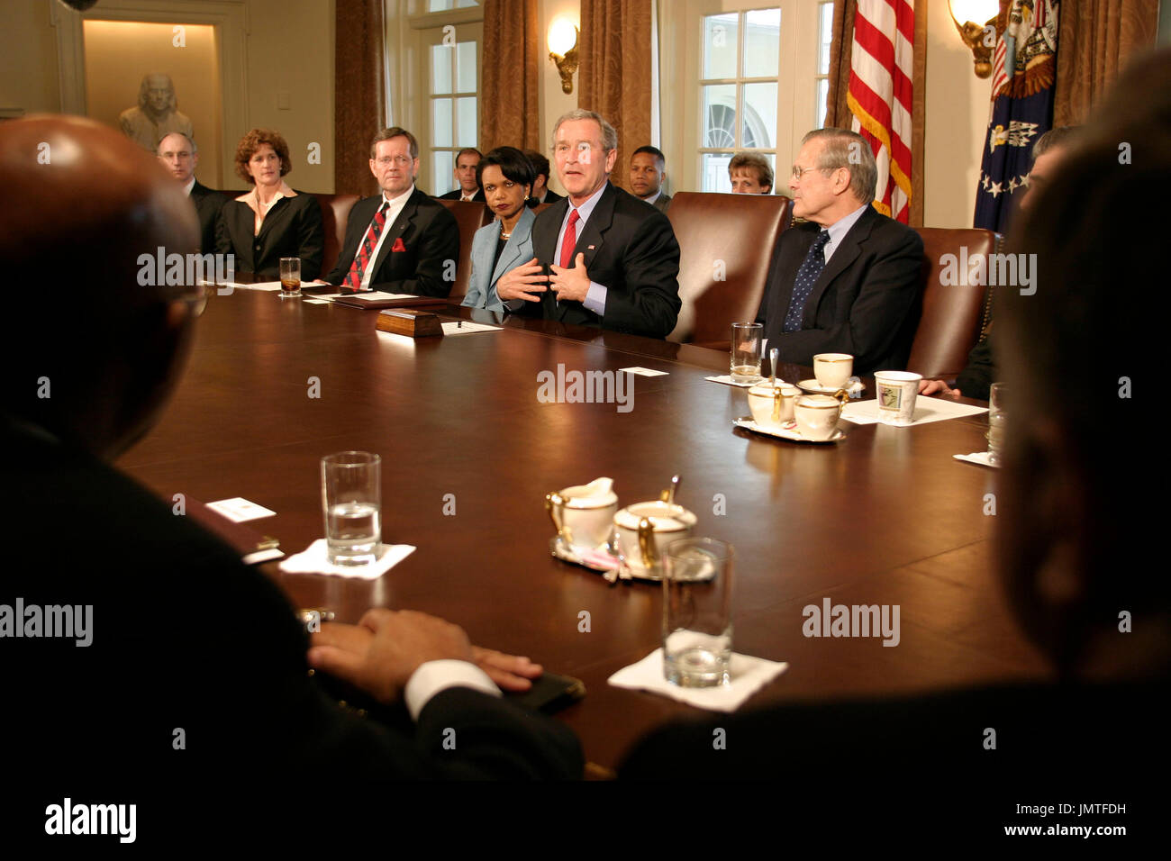 Washington, D.C. - April 5, 2005 -- United States President George W ...