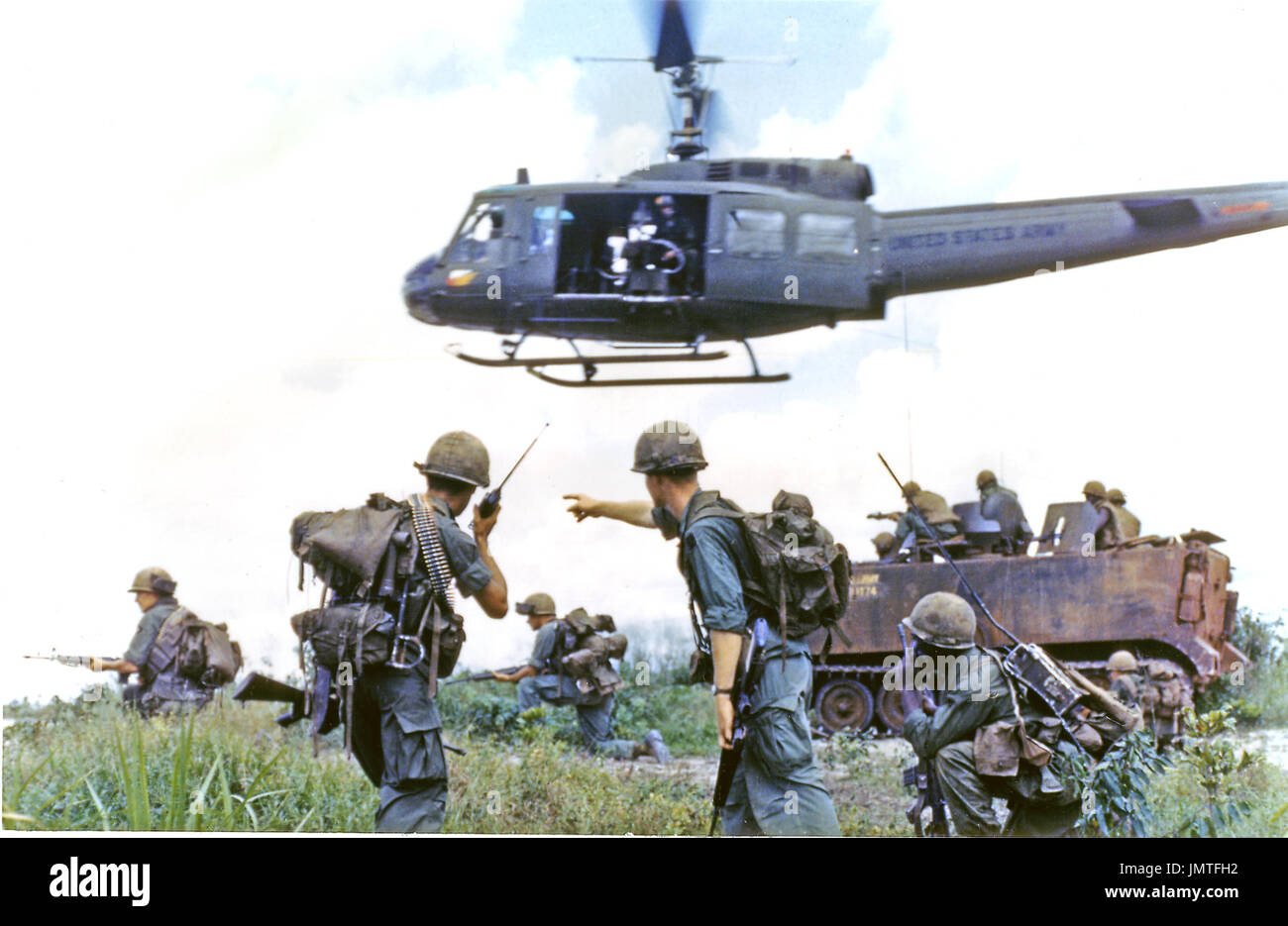 Long Binh, Vietnam - October 6, 1969 -- Members of Company "D", Second ...